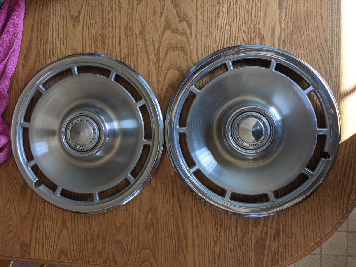 Chevy hubcaps: 1963 and 1971 - General Motors Automobiles and Parts ...