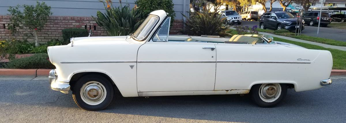 For Sale: 1958 Ford Consul Convertible - "Original owner, In good shape ...