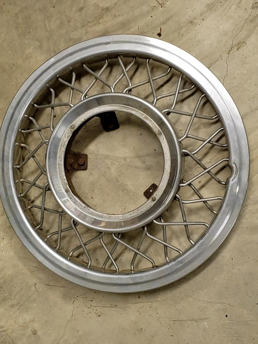 '55-56 Packard faux wire wheel covers - Packard - Buy/Sell - Antique ...