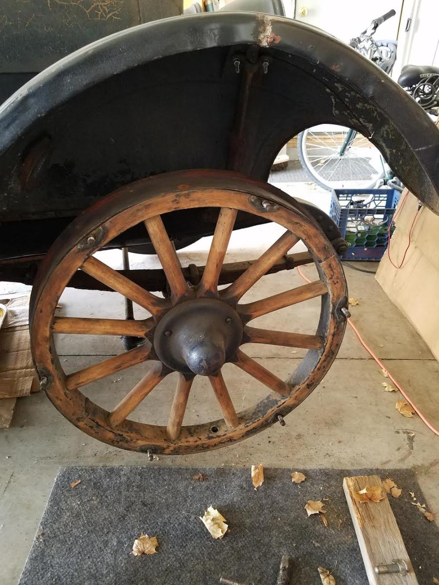 Wooden Wheel Restoration Tips - Dodge & Dodge Brothers - Antique ...