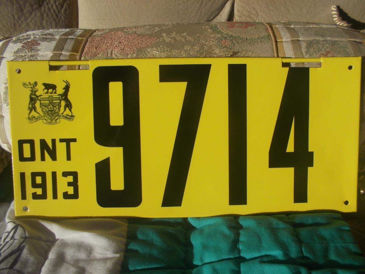 License Plate Restoration - Buick - Post War - Antique Automobile Club ...