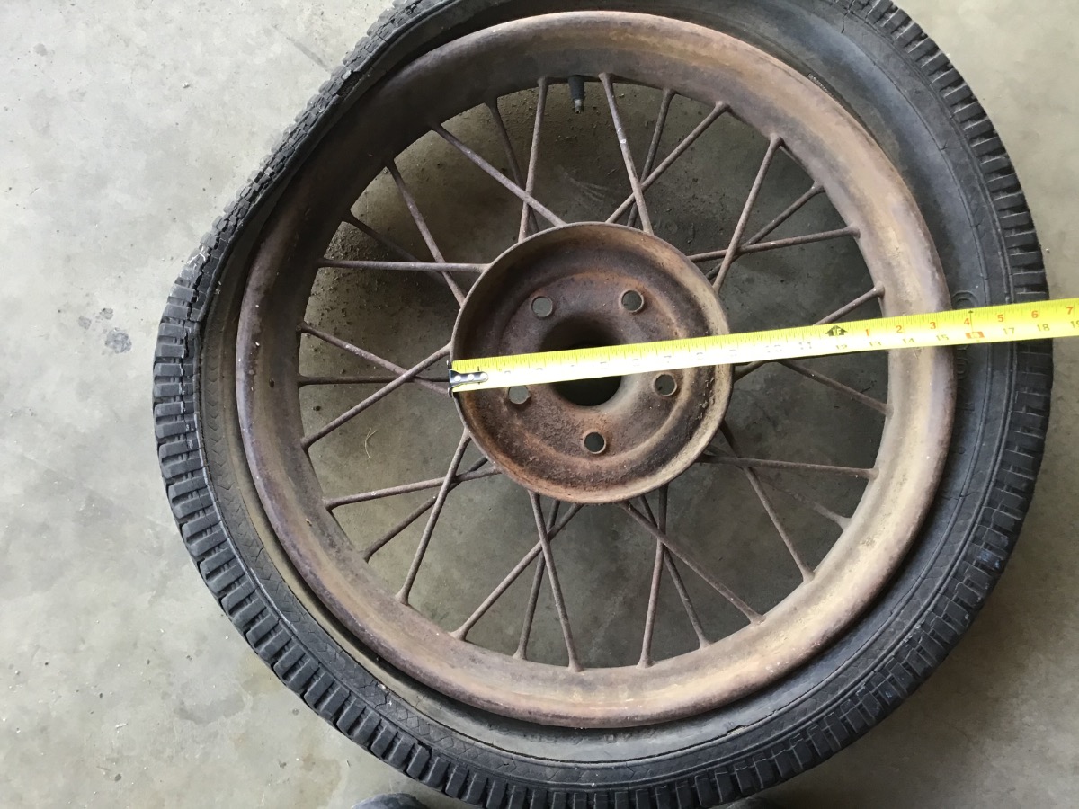 Model A or model T wheels - What is it? - Antique Automobile Club of ...