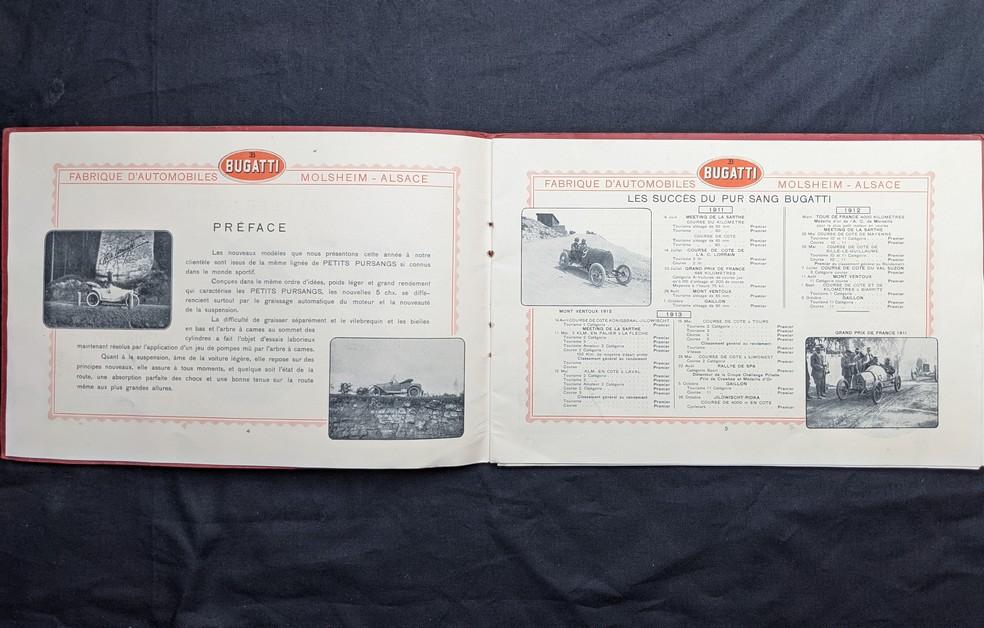 1913 1914 ORIGINAL BUGATTI CATALOG PHOTOS - Memorabilia, Toys, Art ...