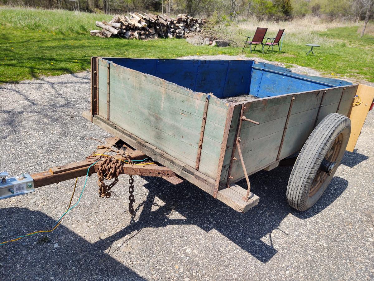 Oakland made into a two wheeled trailer - General Discussion - Antique ...