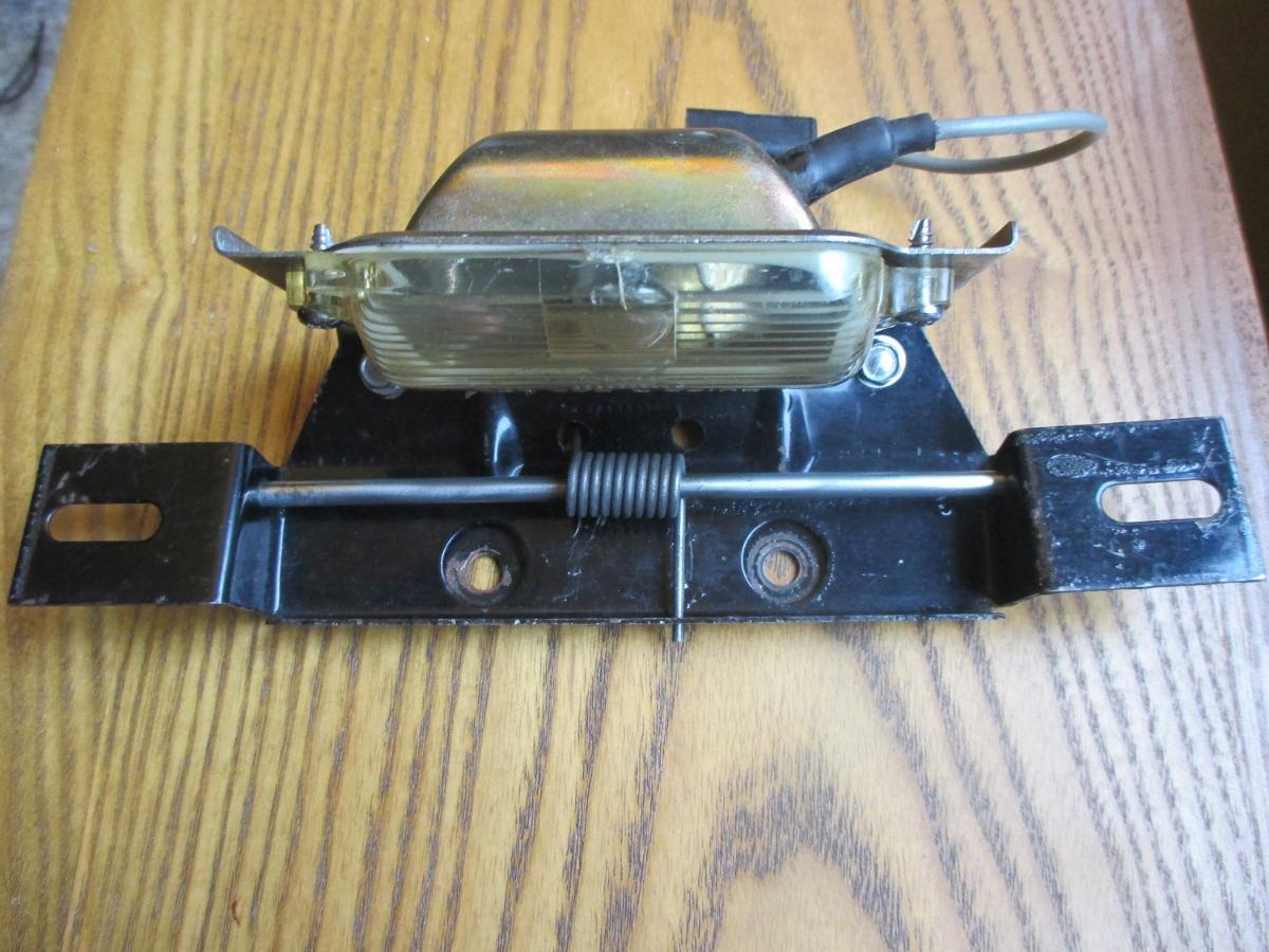 SOLD-NOS 1962 1963 1964 BUICK LICENSE PLATE LIGHT AND LICENSE PLATE ...