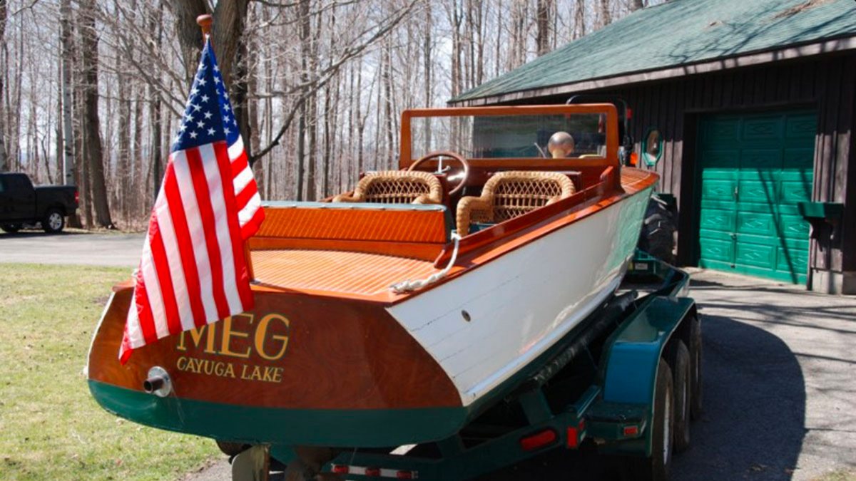1927 Fay and Bowen long decker motor boat. We are trying to find an ...