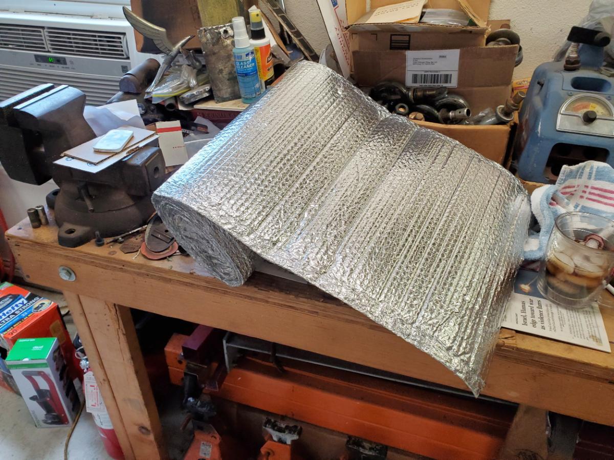 Under Carpet Insulation - Our Cars & Restoration Projects - Antique ...