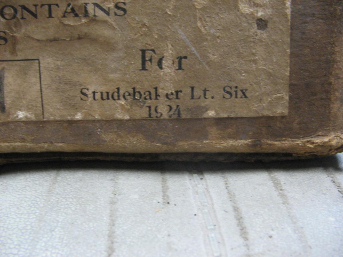 SOLD 1924 Studebaker 6cyl. pistons NOS - Parts Wanted - Antique ...