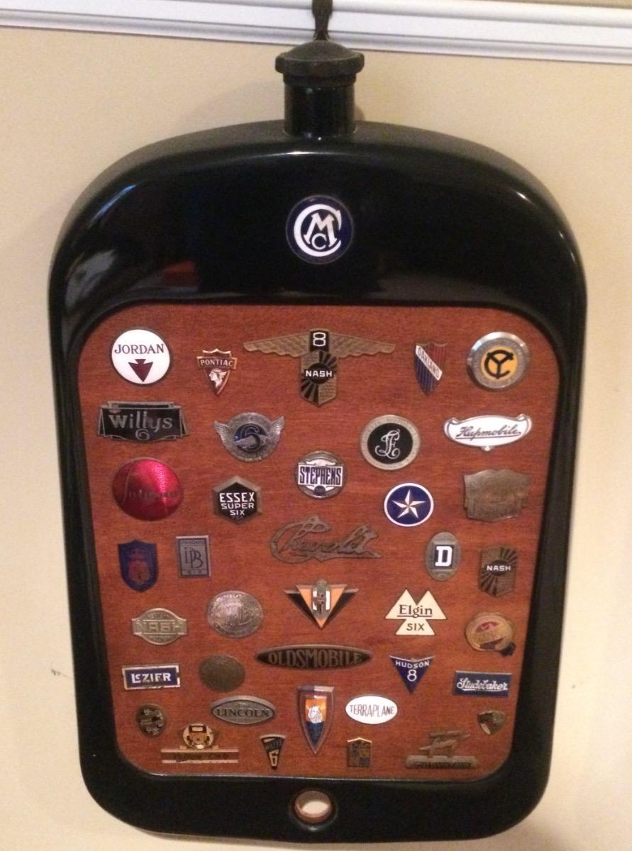 Radiator emblems - another display done - Memorabilia, Toys, Art, Signs ...
