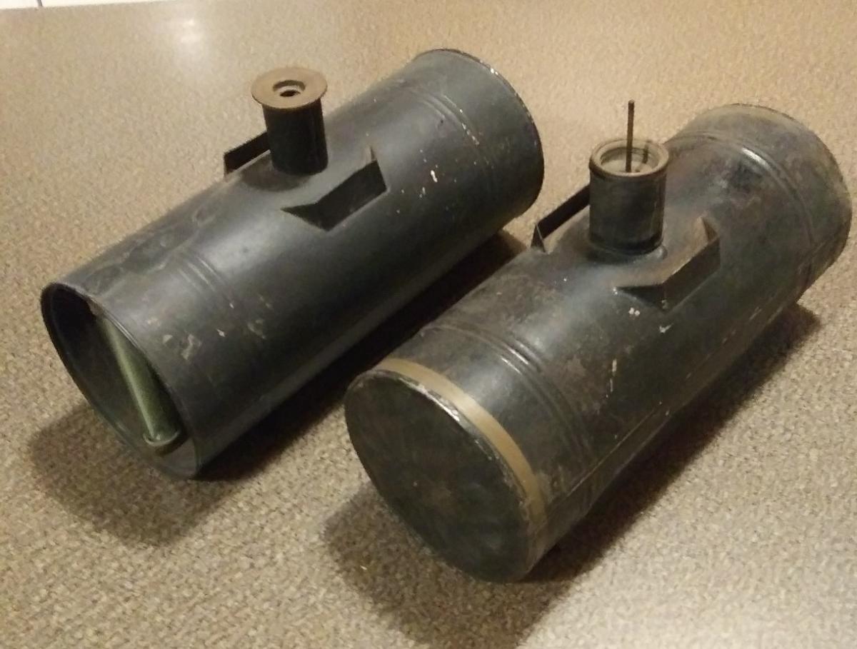 Very Early Automobile Gas Tanks/Cans? Oil tanks? Steam car? Or??? What ...