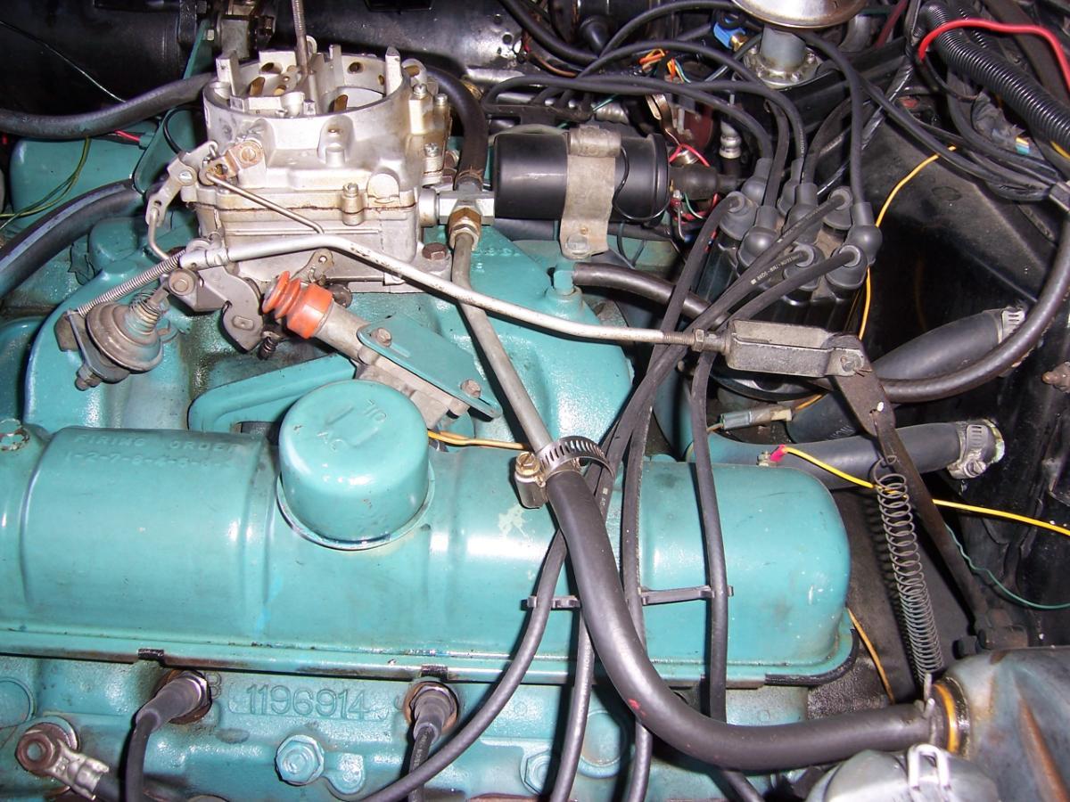 Kickdown attached to the firewall - Buick Riviera - Antique Automobile ...