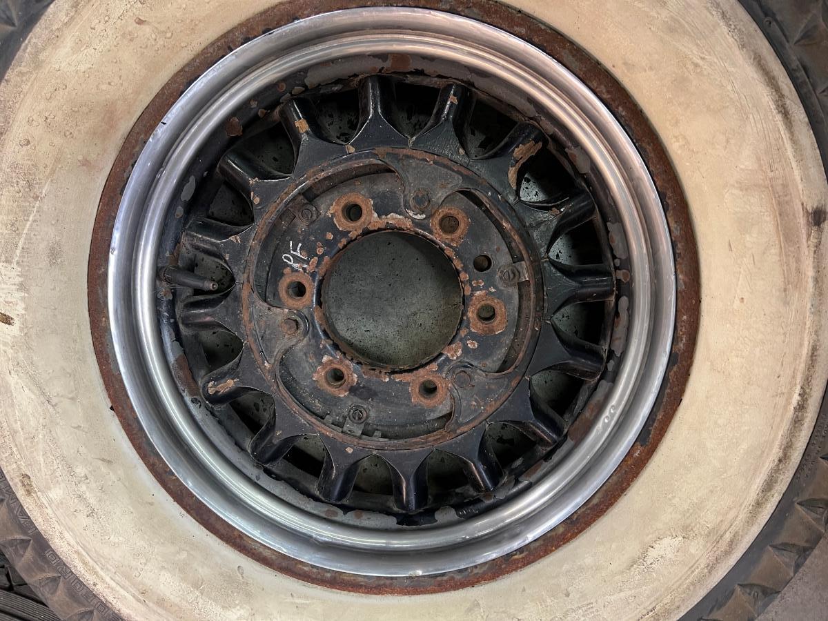 1933-36 Packard Senior Series artillery wheels, complete set of 6 ...