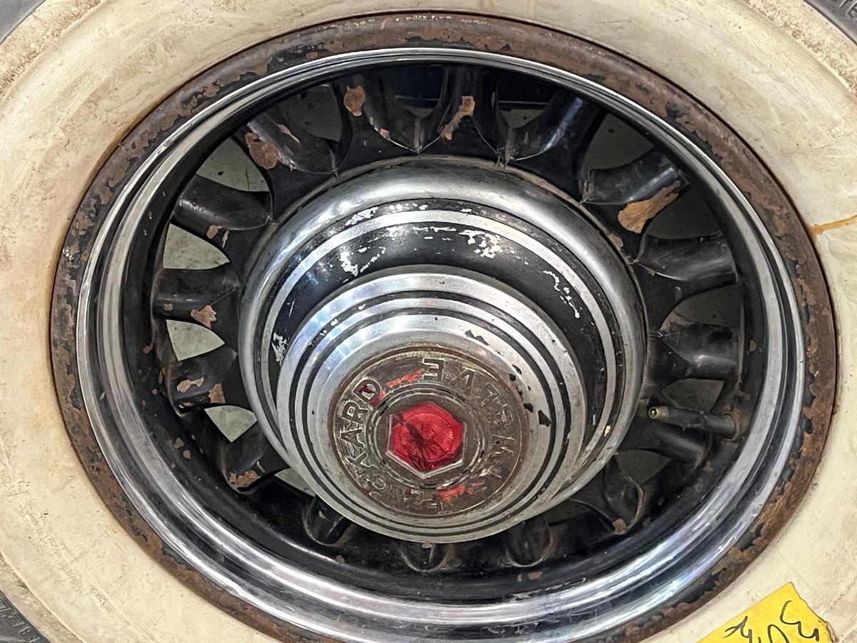 1933-36 Packard Senior Series artillery wheels, complete set of 6 ...