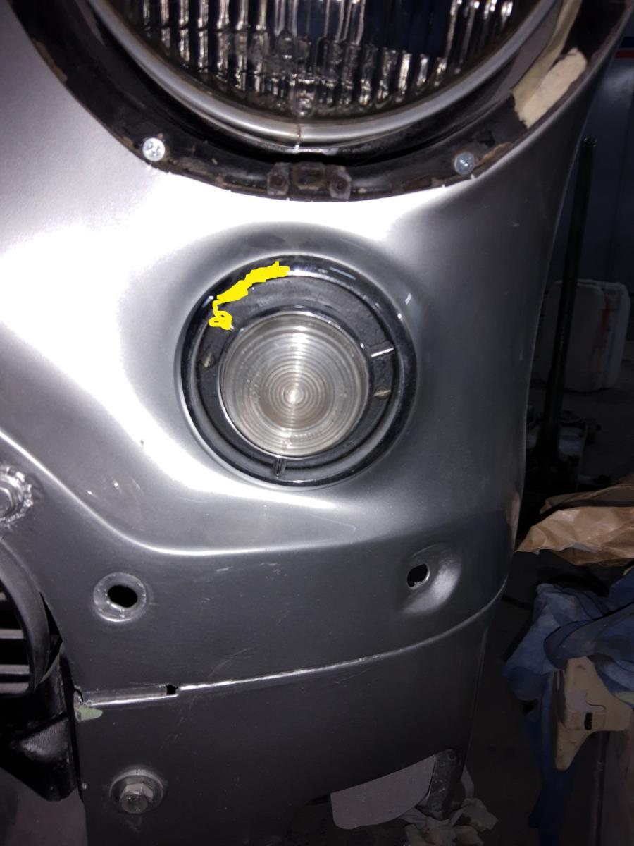 WTB 1955 Buick front parking light chrome - Buick - Post War - Antique ...