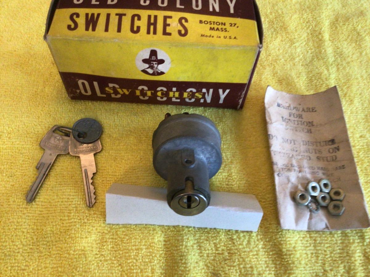 New ignition switch w/Keys - Parts For Sale - Antique Automobile Club ...