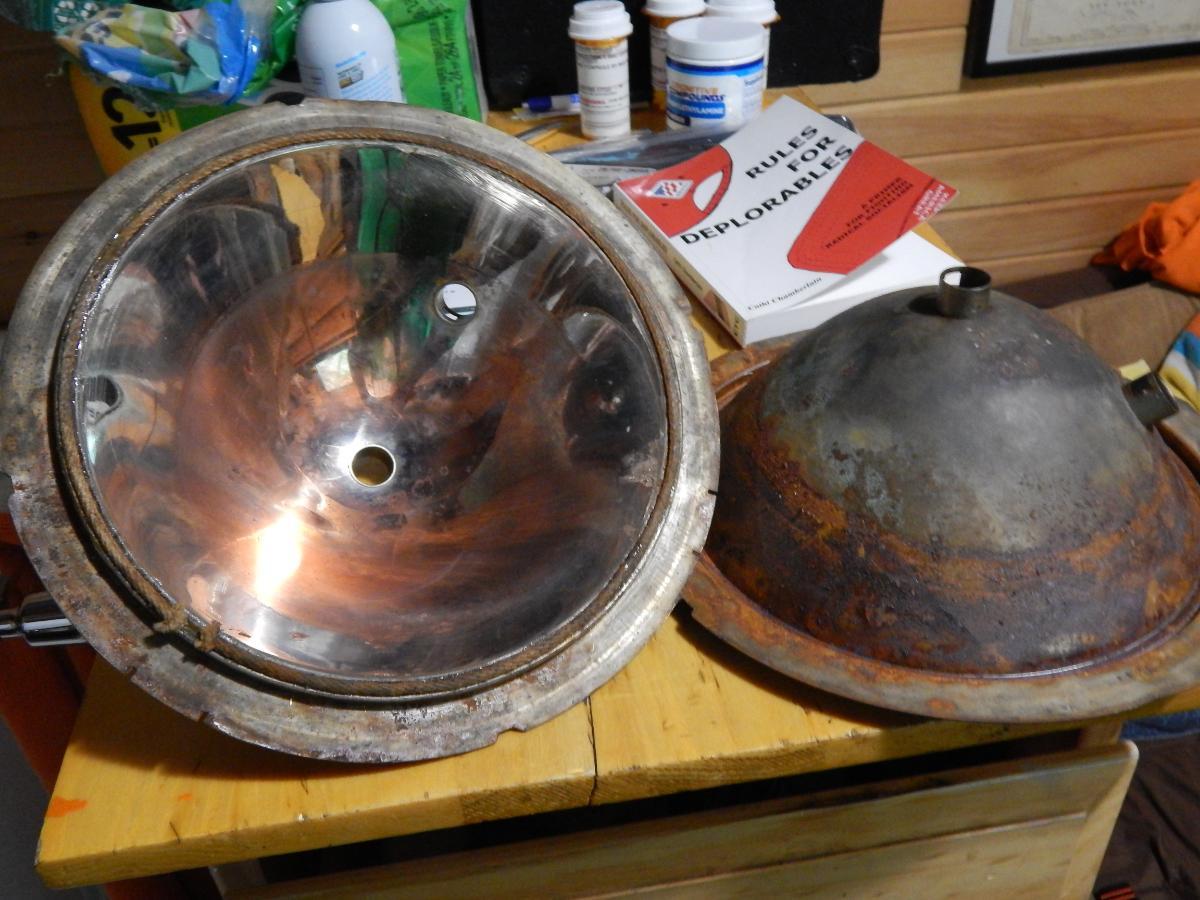 Silvering headlight reflectors - Buick - Pre War - Antique Automobile ...