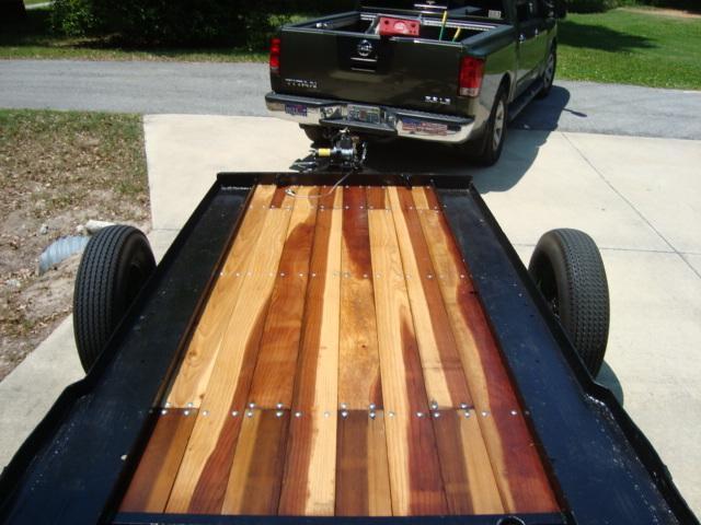 1930, 1940,1950 race car speedster motorcycle trailer fully restored ...