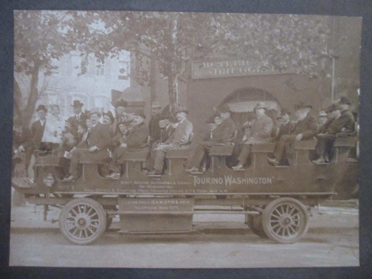 Electric Tour Bus. Make? 1900-1910's - What is it? - Antique Automobile ...