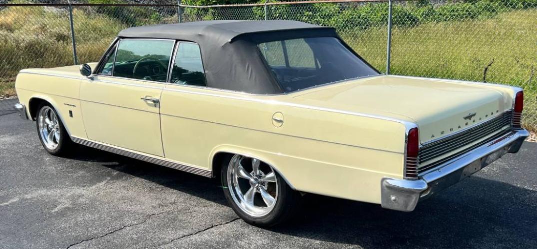 For Sale: 1965 AMC Rambler Ambassador 990 Convertible RARE Factory AC ...