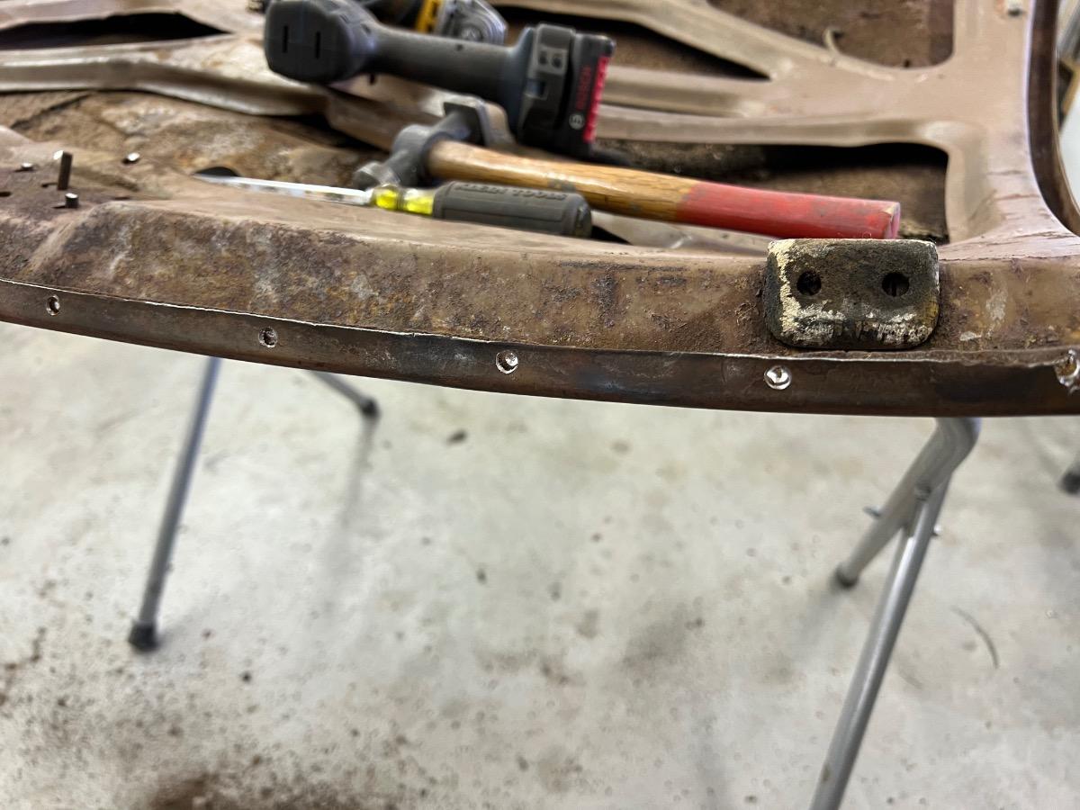 Repairing a damaged trunk lid. - General Discussion - Antique ...
