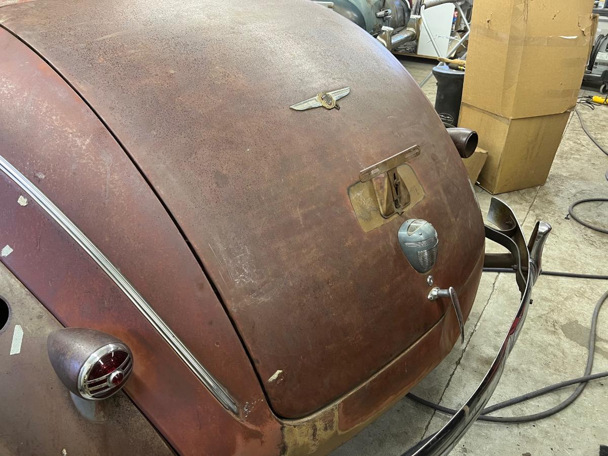 Repairing a damaged trunk lid. - General Discussion - Antique ...