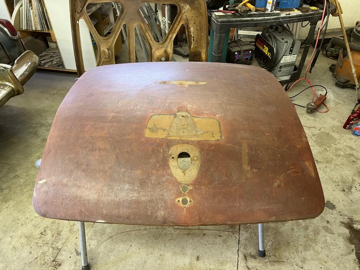 Repairing a damaged trunk lid. - General Discussion - Antique ...