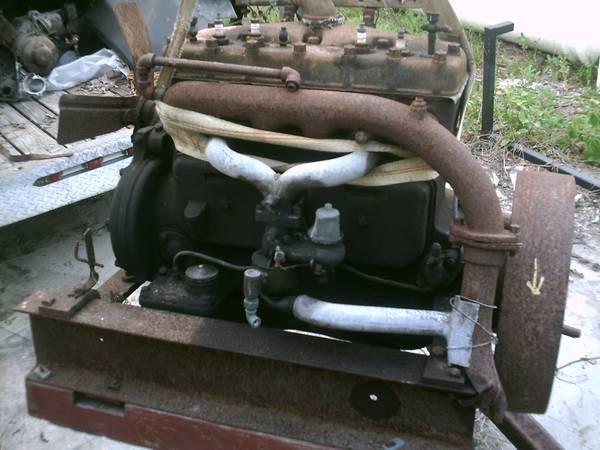 antique/vintage hand crank four cylinder engine - What is it? - Antique ...
