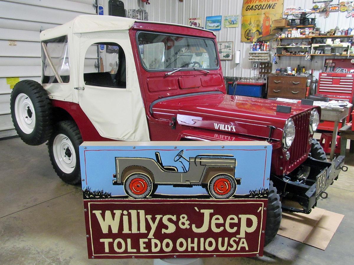 Willys Jeep Lighted Sign - Memorabilia, Toys, Art, Signs, Clothing and ...