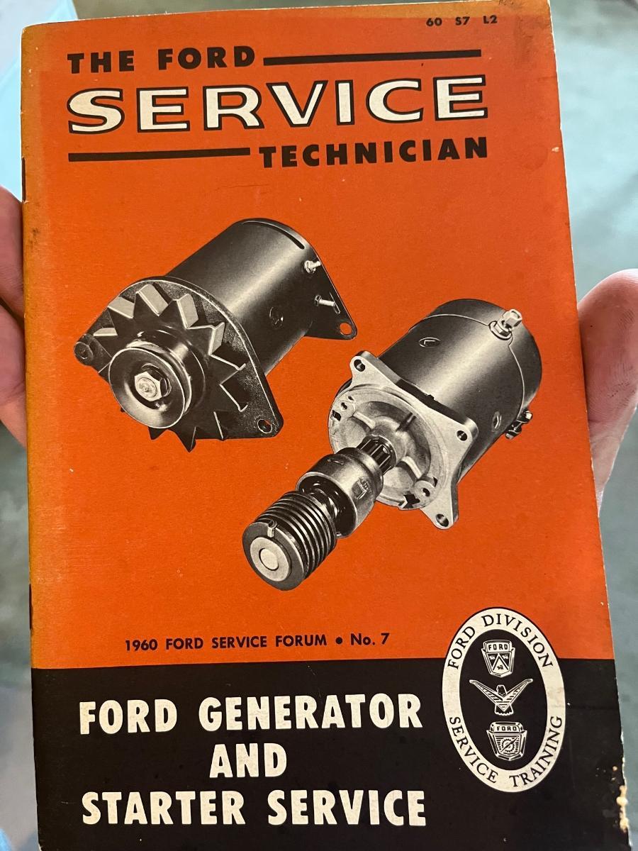 1960 Ford generator - no charge - what am I missing? - Technical ...