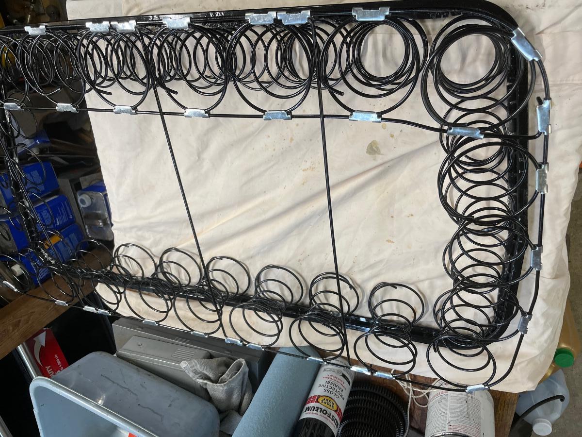 Fabricating Seat Spring assembly - Dodge & Dodge Brothers - Antique ...