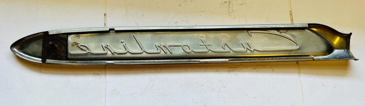 1953 Ford Customline Custom Line Emblem Badge OEM NOS RH - Ford ...