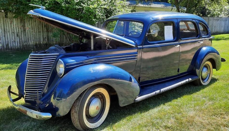 For Sale: 1938 Hupmobile Six Model E 4dr Sedan, 1,890 built, Project ...
