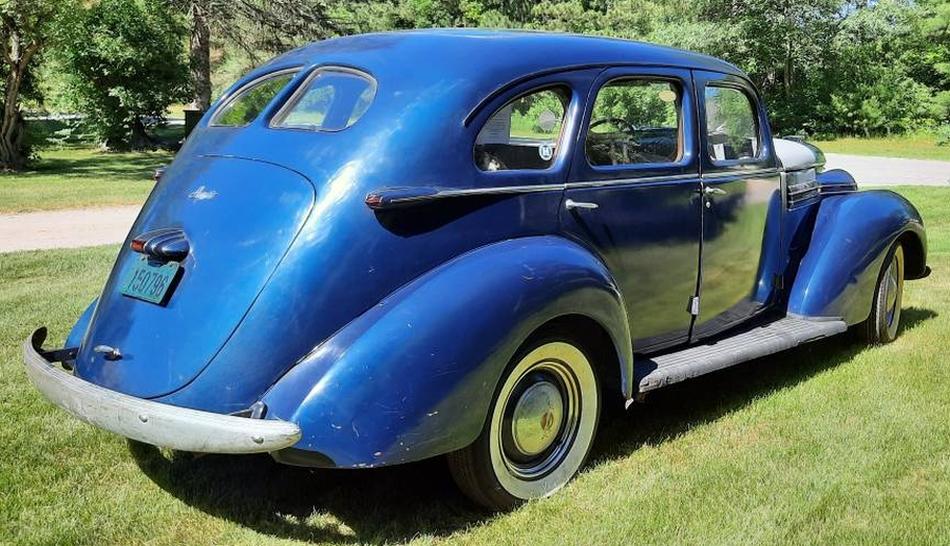 For Sale: 1938 Hupmobile Six Model E 4dr Sedan, 1,890 built, Project ...