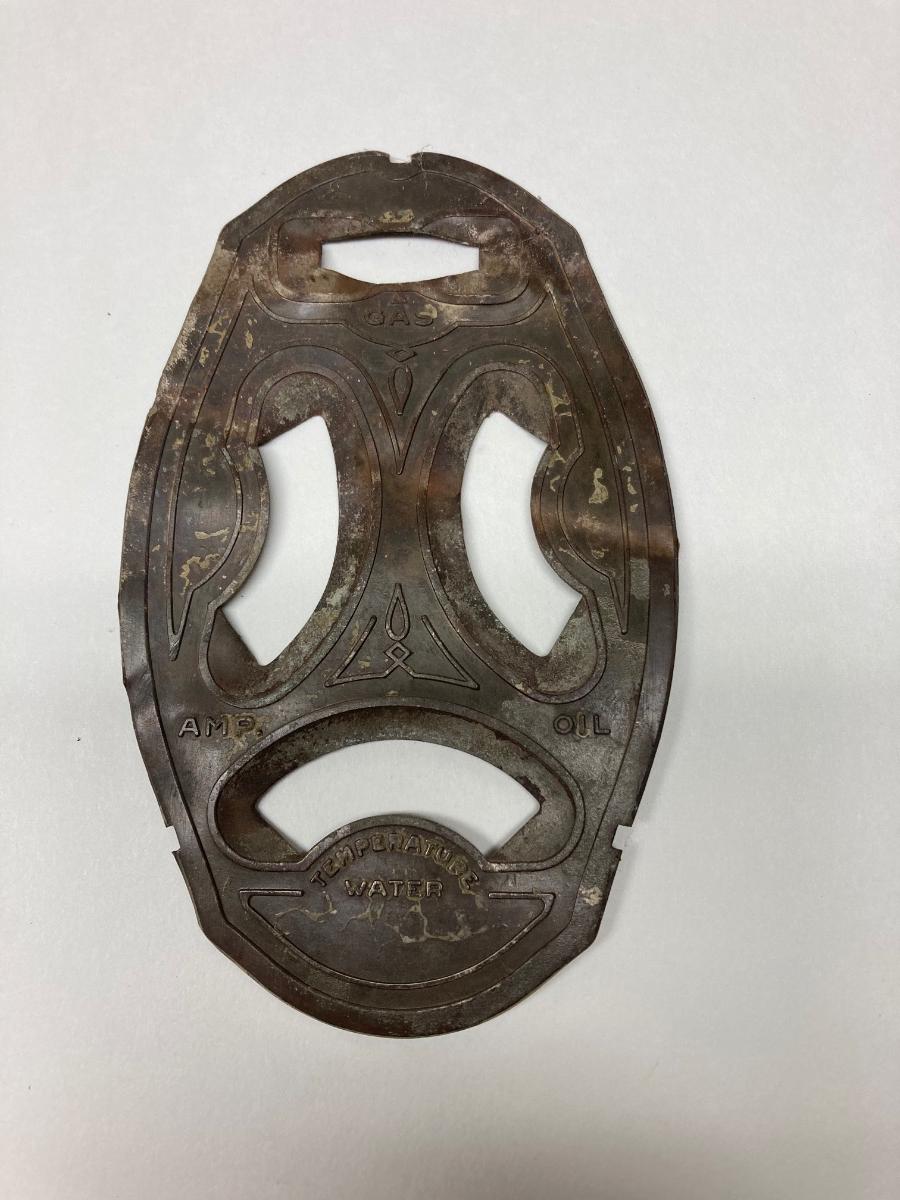 Antique dash plate - What is it? - Antique Automobile Club of America ...