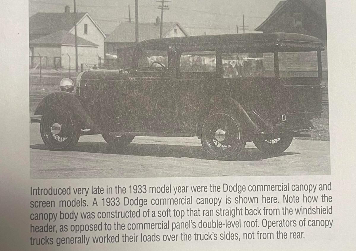 1934 Dodge Canopy Express 1/2 ton - Dodge Trucks - Antique Automobile ...