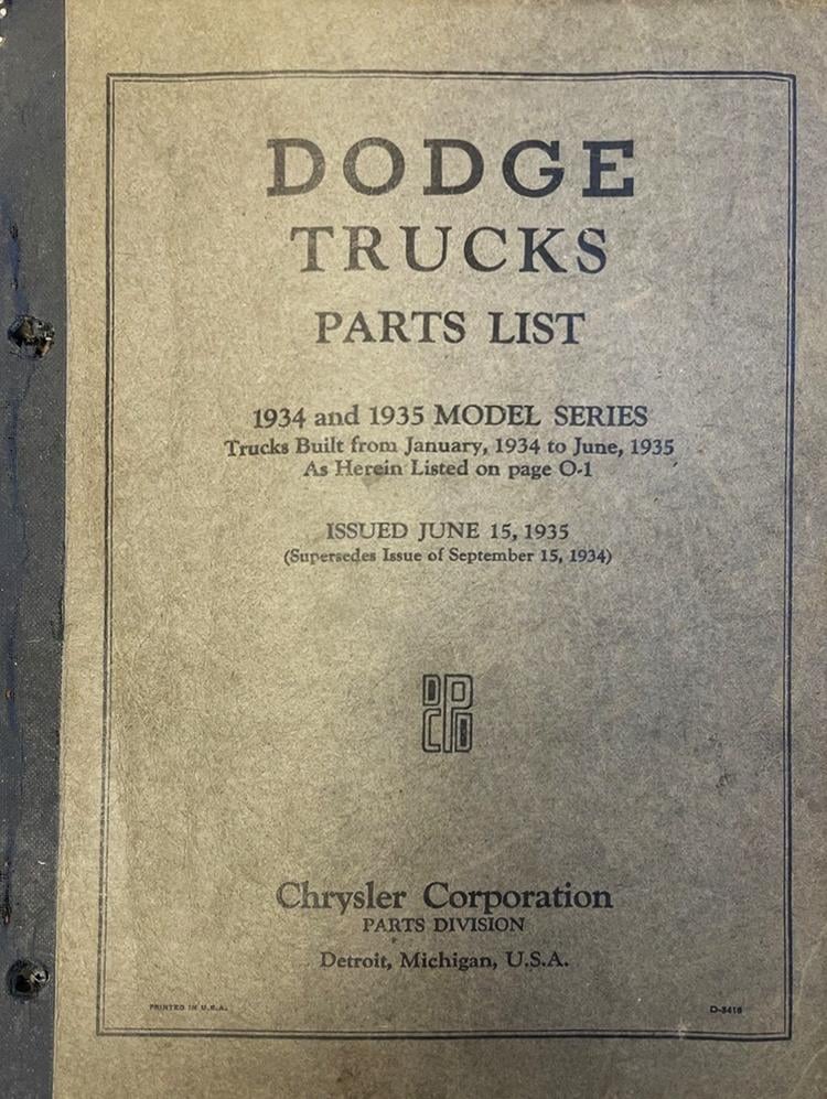 1934 Dodge Canopy Express 1/2 ton - Dodge Trucks - Antique Automobile ...