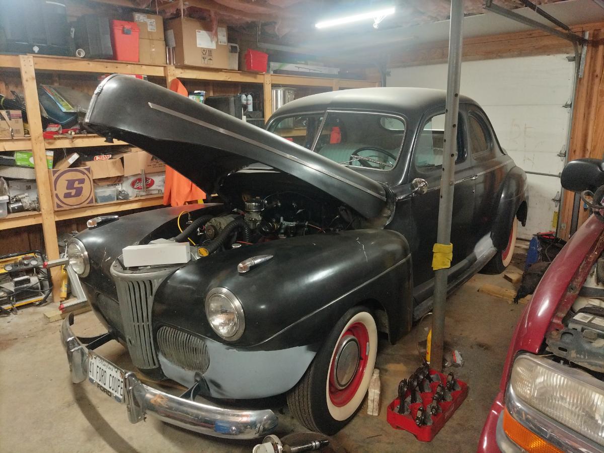 1941 ford opera coupe interior - Photo and Videos - Antique Automobile ...