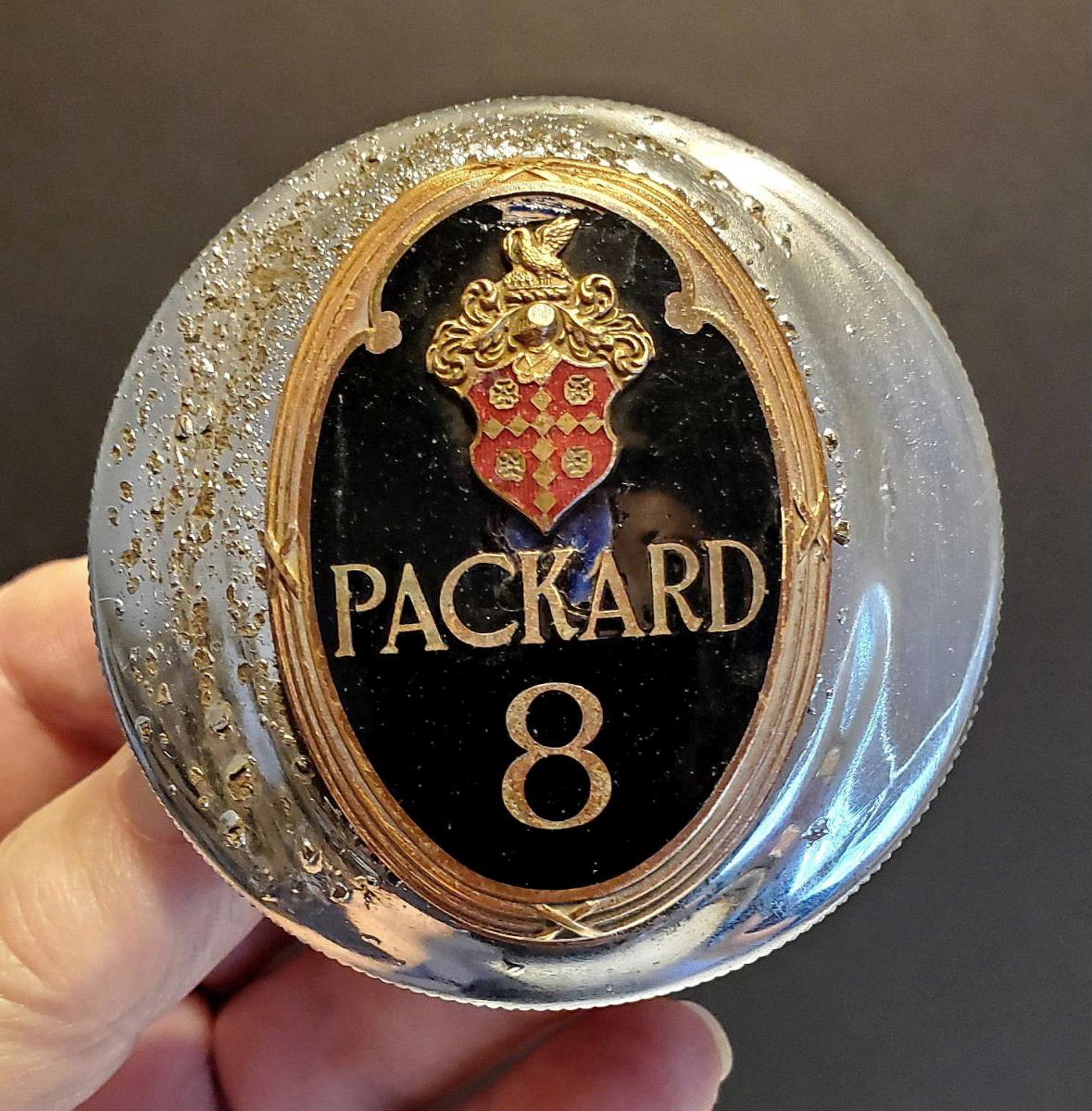 Prewar Enamel Radiator Emblems, Motometers, Threaded Hubcaps and ...