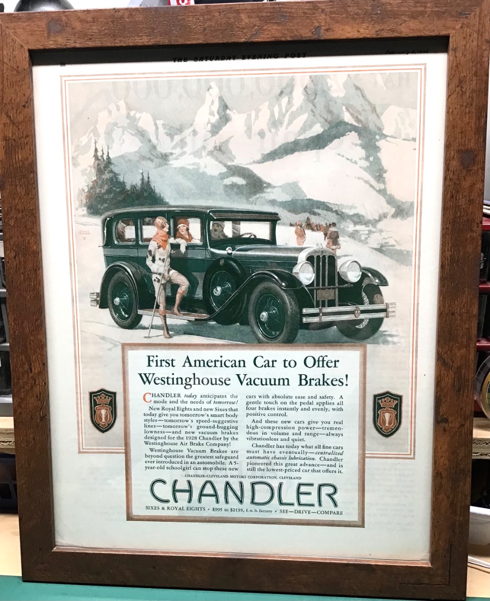 Saturday Evening Post Overland advertisement - Memorabilia, Toys, Art ...