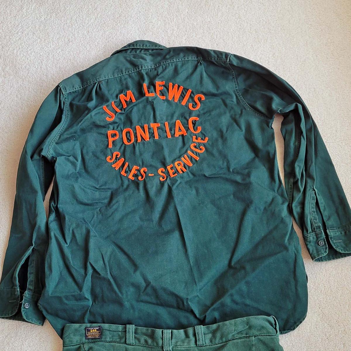 NOS Pontiac Dealership Sales & Service Uniform - What is it? - Antique ...