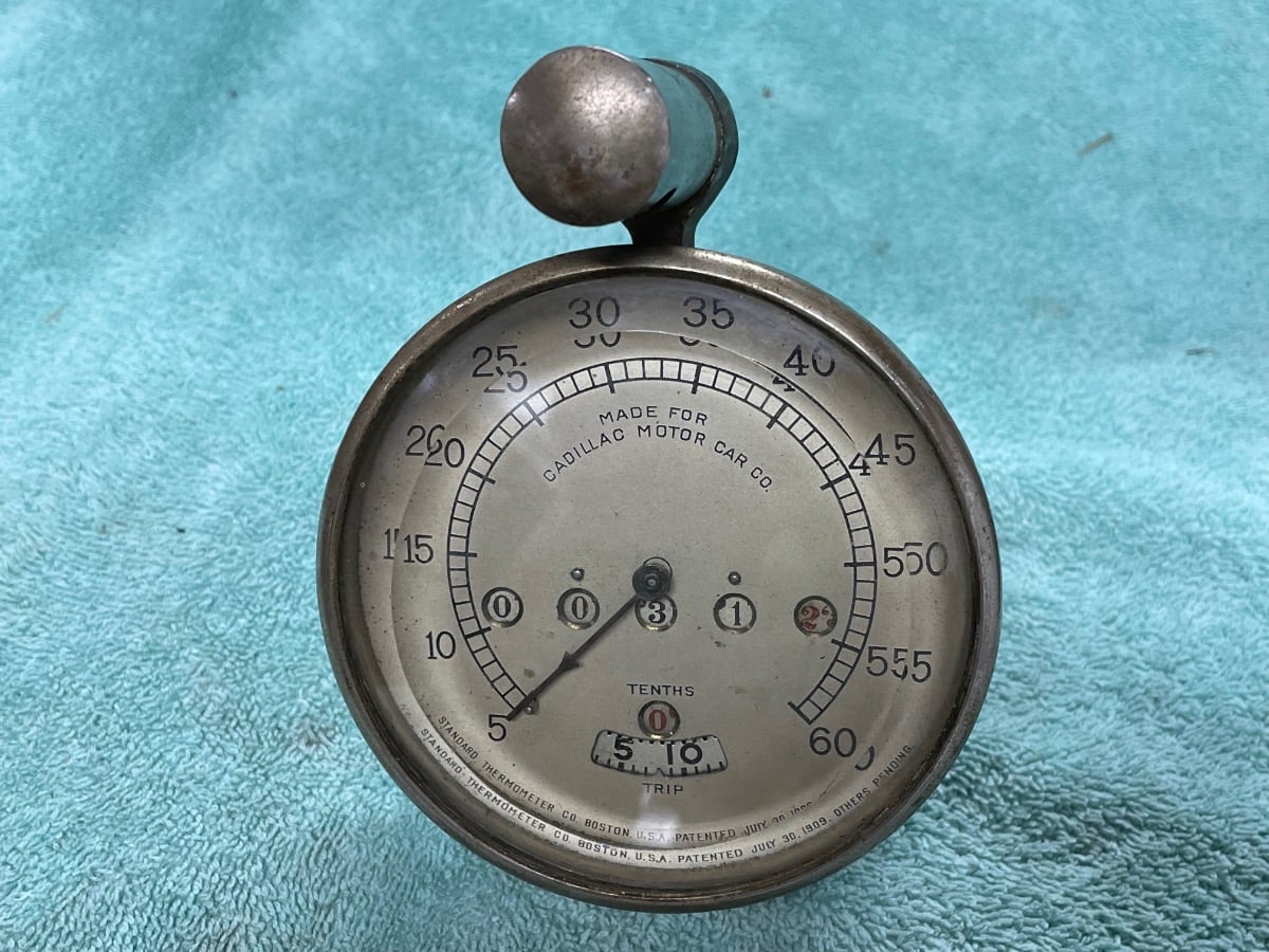 1912 Cadillac speedometer head - CADILLAC & LASALLE - Antique ...