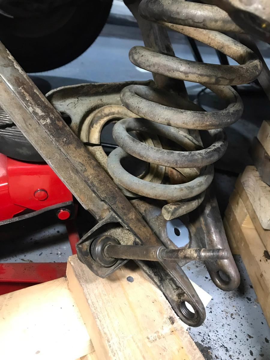 Coil spring install, 41 Oldsmobile - Technical - Antique Automobile ...