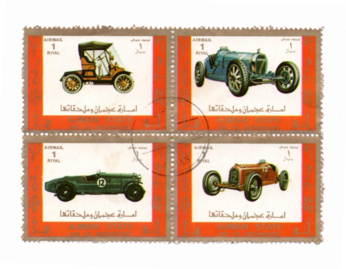 Help Identify veteran cars on stamps - What is it? - Antique Automobile ...