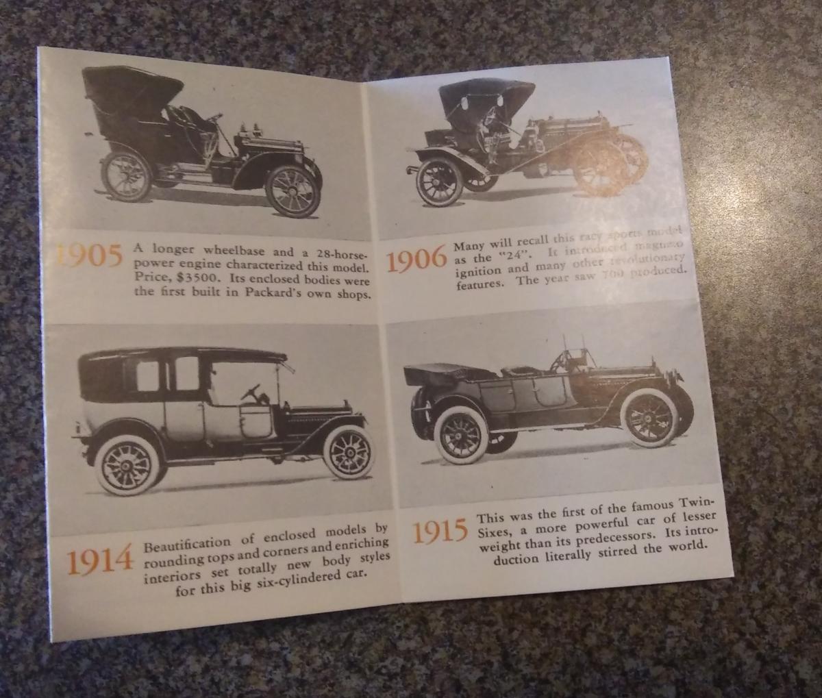 SOLD: Original Packard Century of Progress 1933 Brochure - Printed ...