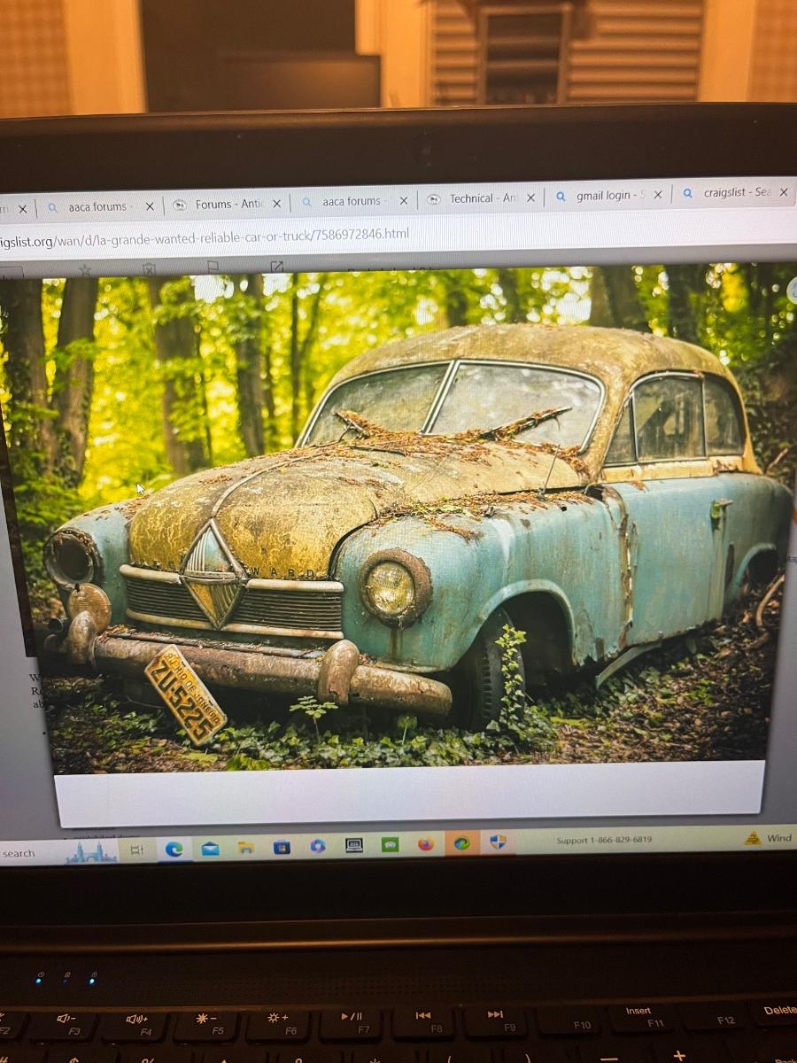 What kind of car is this. Borg Ward? - What is it? - Antique Automobile ...