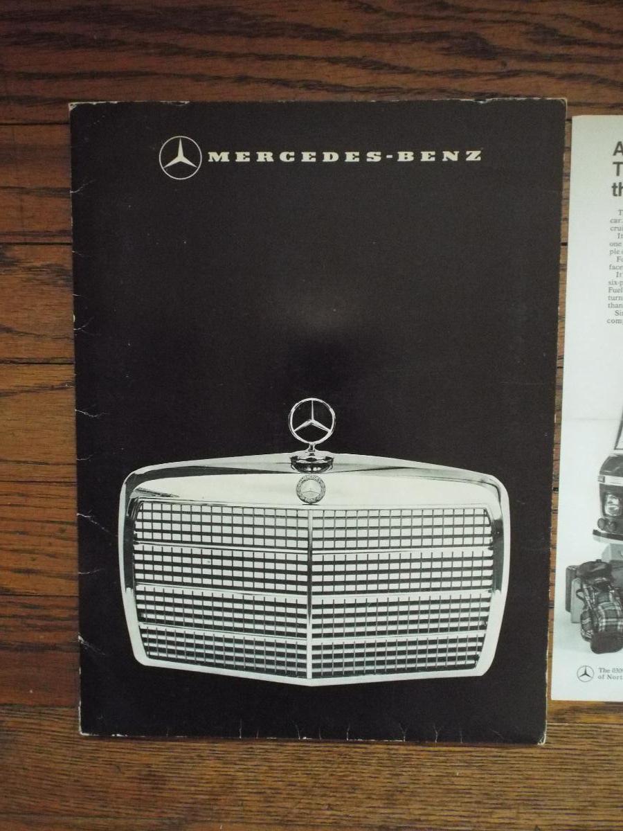 MERCEDES BENZ == NYC Auto Show PRESS KIT - Printed Material ...