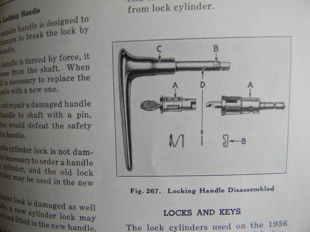 '40 Super trunk handle lock removal - Buick - Pre War - Antique ...