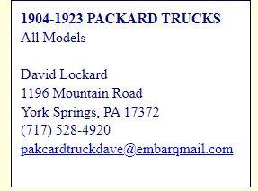 Harrah's Packard trucks - General Discussion - Antique Automobile Club ...