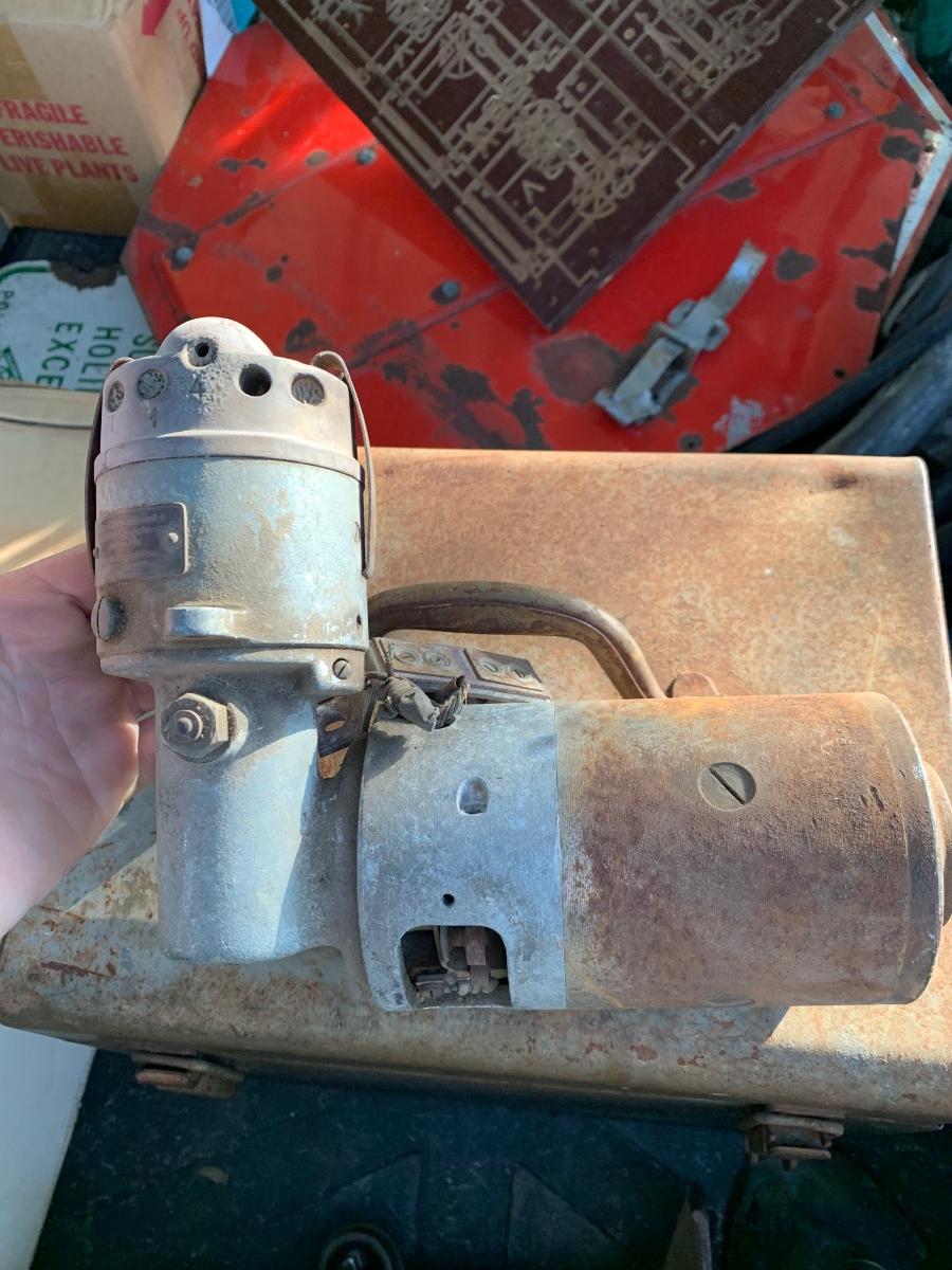 Robert Bosch Generator with distributor? - What is it? - Antique ...