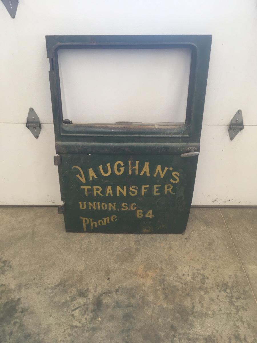 Early GMC truck door with wood frame - General Discussion - Antique ...